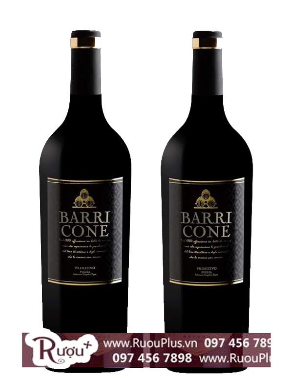 Rượu Vang Barri Cone Primitivo