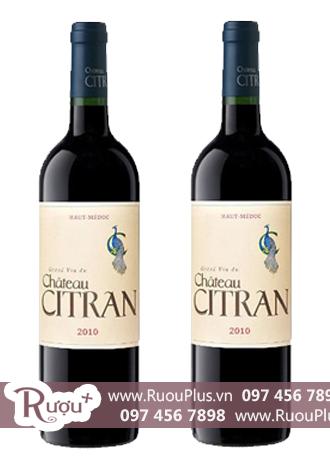Rượu vang Pháp Château Citran